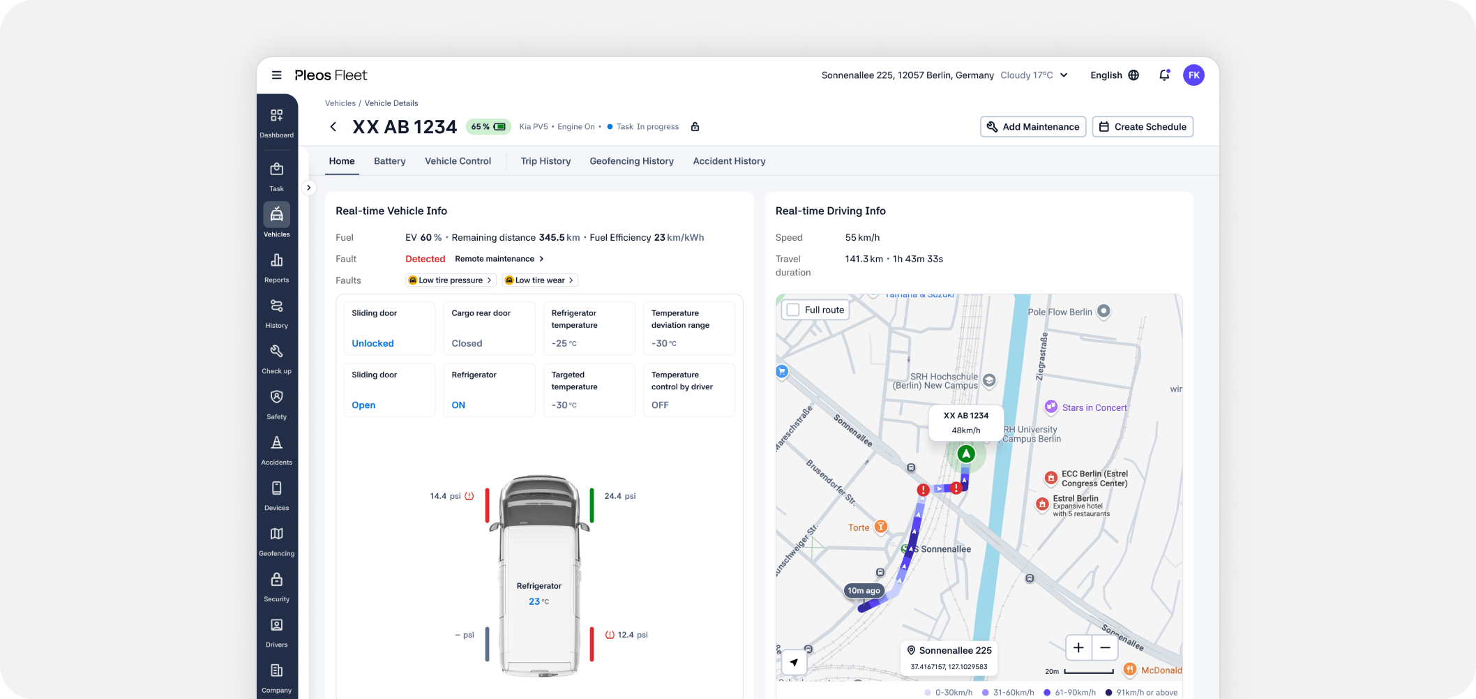 Pleos Fleet | 차량 & 운행관리 플랫폼