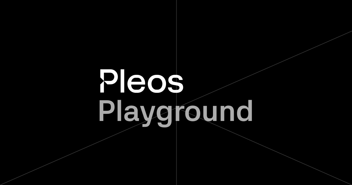 Pleos Playground